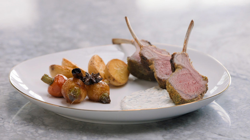 Rack of Lamb with Thumbelina Carrots | Gordon Ramsay Teaches Cooking II ...